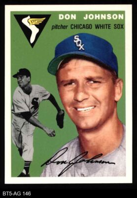 1954 Topps Archives / Reprint #146 Don Johnson White Sox 8 - NM/MT | eBay