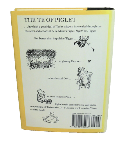 The Te of Piglet Benjamin Hoff FIRST Edition 2nd Printing HBDJ Virtue ...