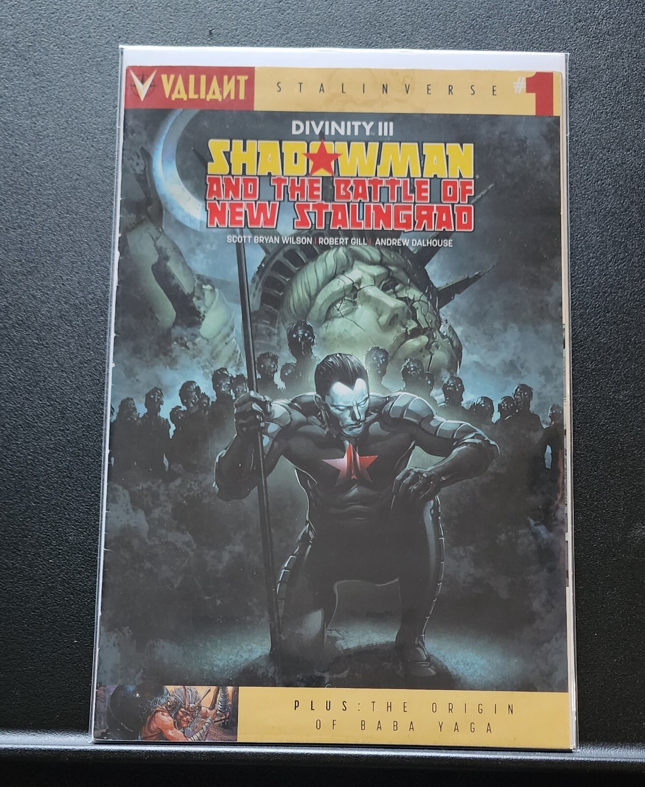 Valiant Comics Divinity III Shadowman and the Battle of New Stalingrad ...