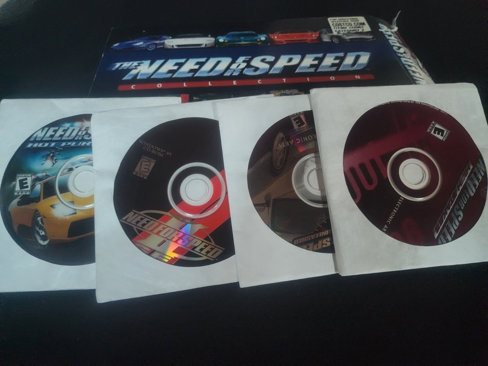 Need for Speed Collection (PC, 2003) - Big Box in Good Condition w/ 4 ...