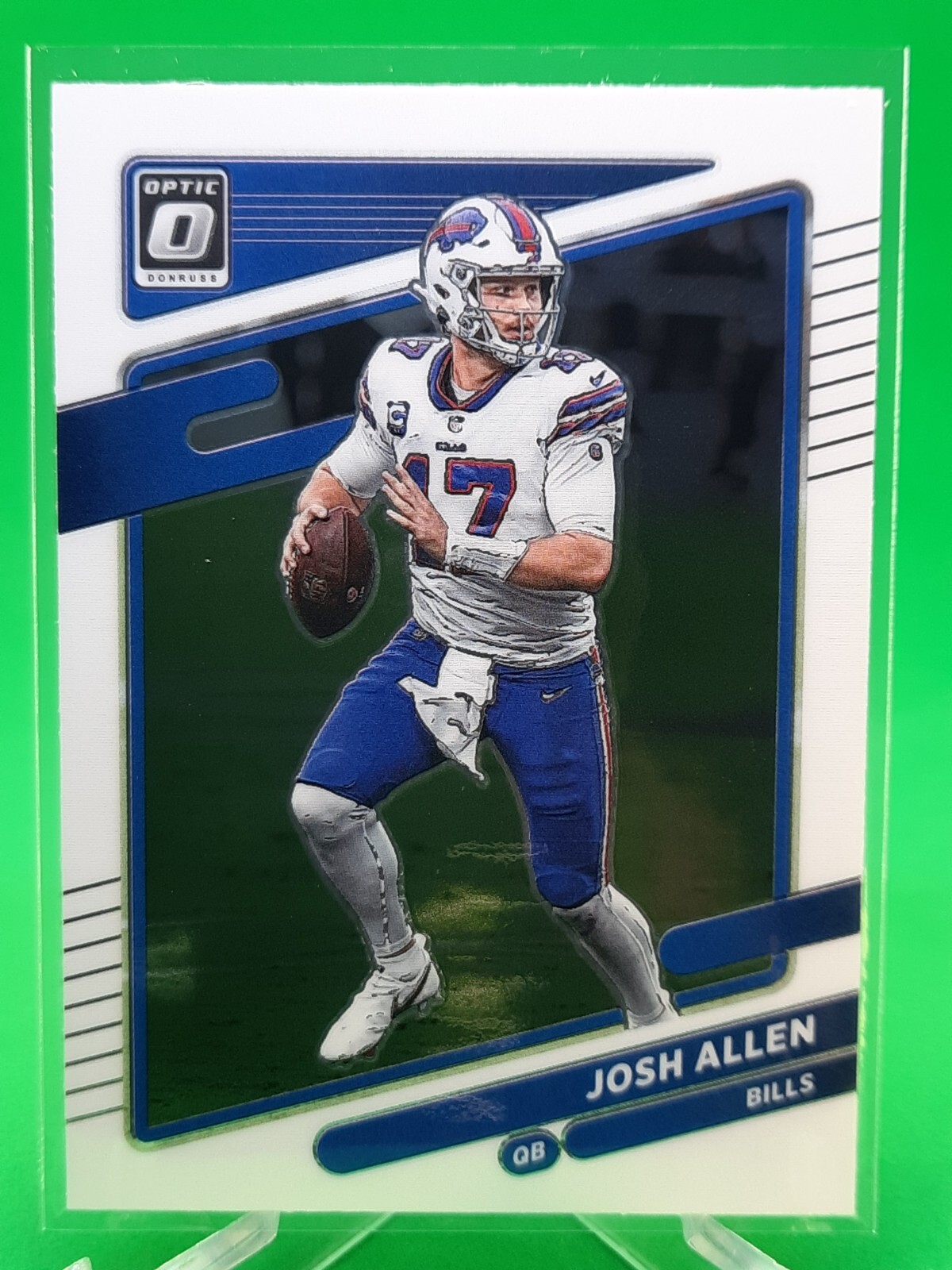 2021 NFL Panini Donruss Optic Josh Allen #53 Base Card Buffalo Bills | eBay