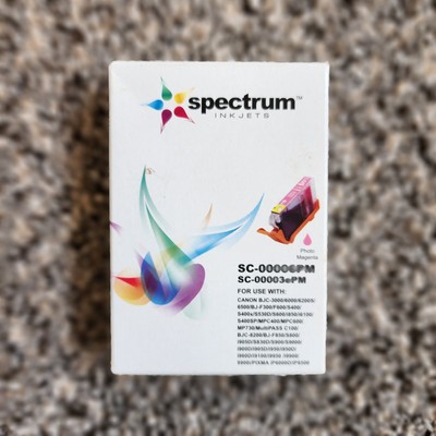 Spectrum SC-00003eM Magenta Ink Cartridge In box unopened expired ink ...