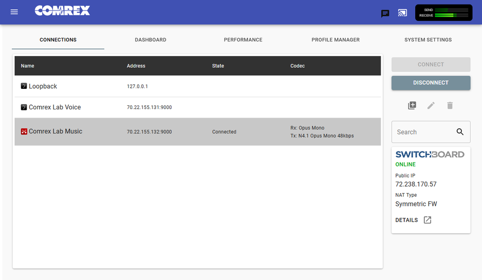 Comrex ACCESS Audio Over IP AAC Codec Internet AES AoIP Endpoint w/ TS ...