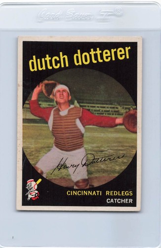 1959 Topps #288 Dutch Dotterer Redlegs VG *6440 | eBay