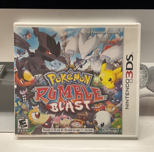 Pokemon Rumble Blast (Nintendo 3DS, 2011) Complete W/ Case & Manual ...
