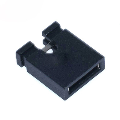 50PCS 5.08mm Pitch Black Open Jumper Short Cap Shunt Header for Circuit ...