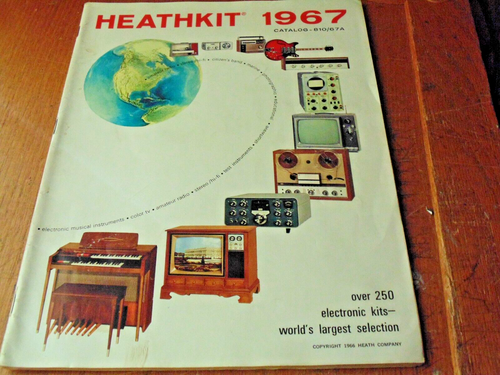 HEATHKIT Electronics Winter 1967 kit building catalog ! ham radio | eBay