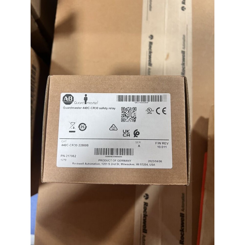 AB 440C-CR30-22BBB AB Guardmaster 440C-CR30 Safety Relay Fast ship ...