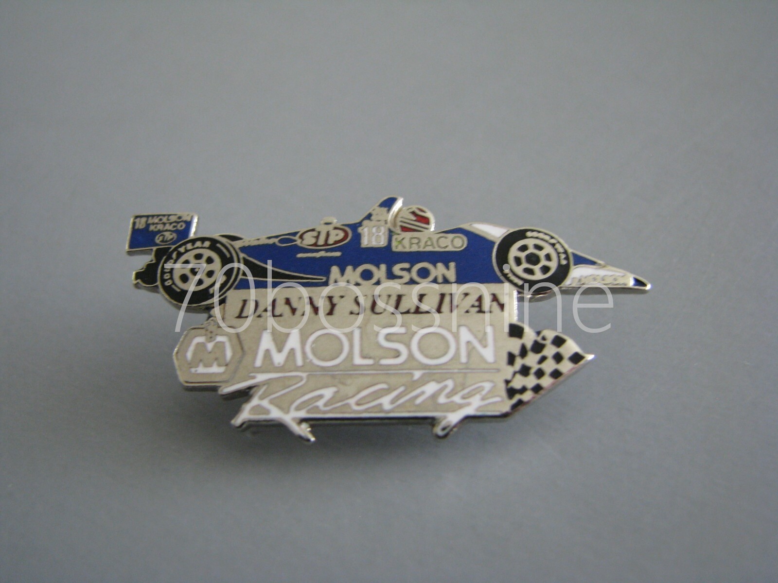 DANNY SULLIVAN #18 MOLSON STP KRACO INDY CAR CART RACING HAT PIN LAPEL ...