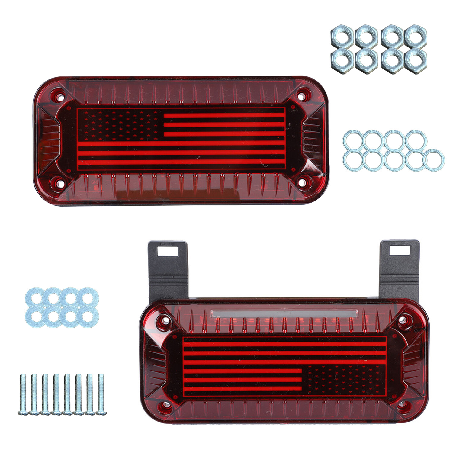 RV Tail Lights, 57 LED RV Camper Trailer Tail Lights w/Running/Turn ...