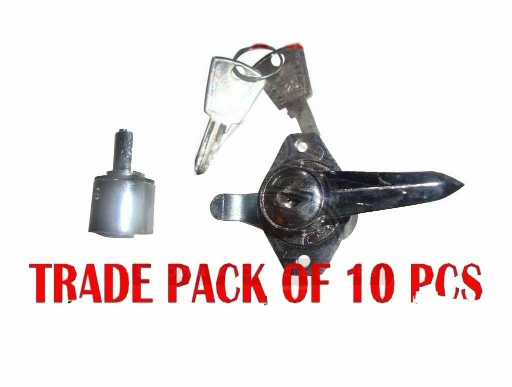 10 X Lambretta Lock For Toolbox and Steering GP Series 3 DL Models ECs ...