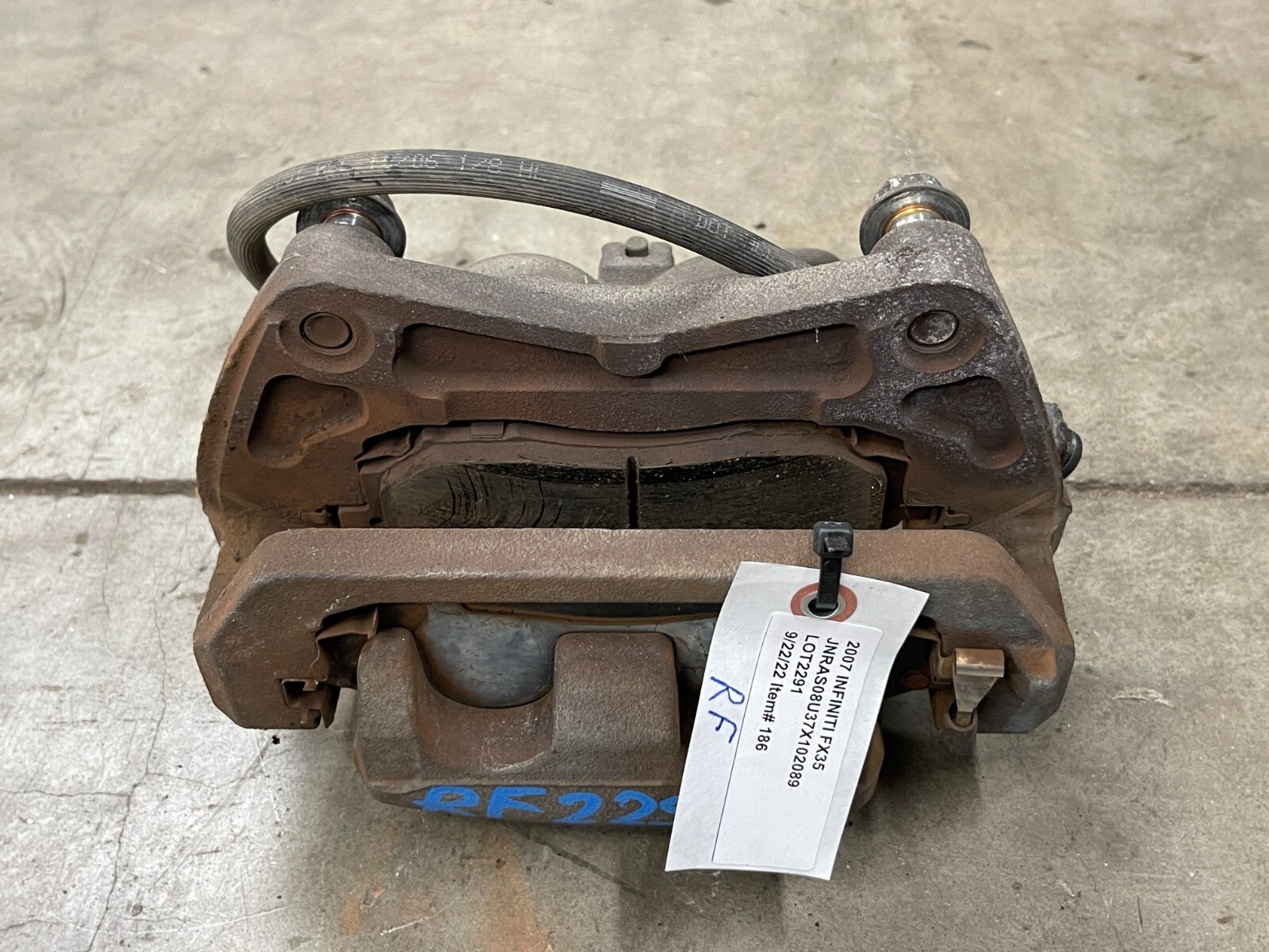 ⭐2006-2008 INFINITI FX35 FX45 FRONT RIGHT PASS DISC BRAKE CALIPER OEM ...