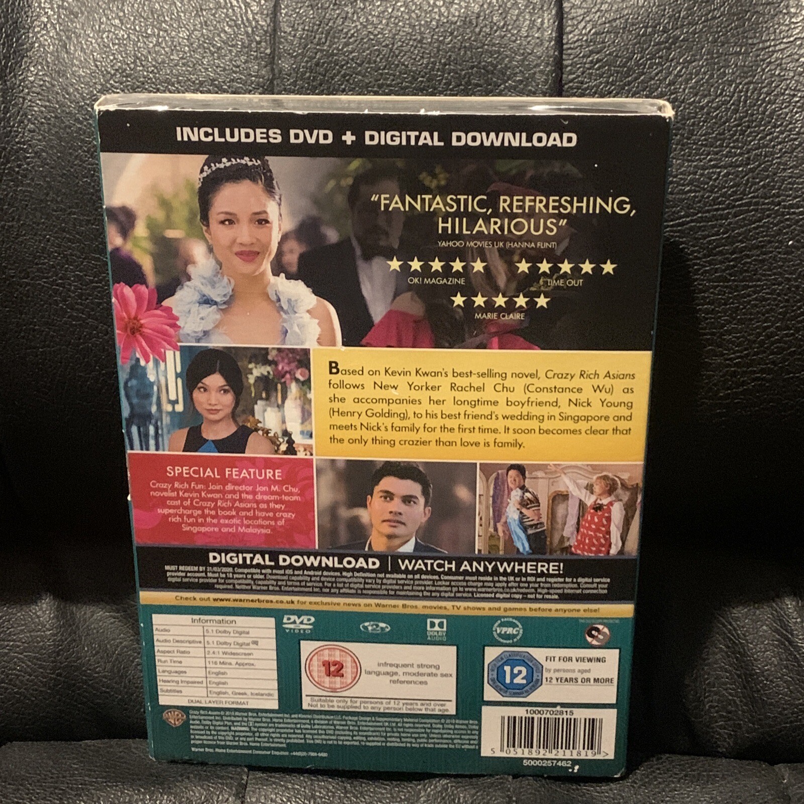Crazy Rich Asians (DVD, 2018) for sale online | eBay