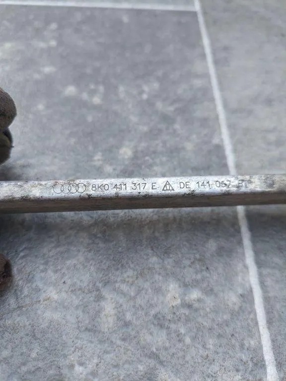 AUDI A4 8EC, B7 Front Left Stabilizer Link 8K0411317E 2.70 Diesel 2010 ...