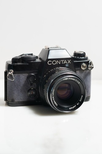 Contax 139 Quartz 35mm Film Camera w/ Yashica 50mm f1.9 + Leatherette ...