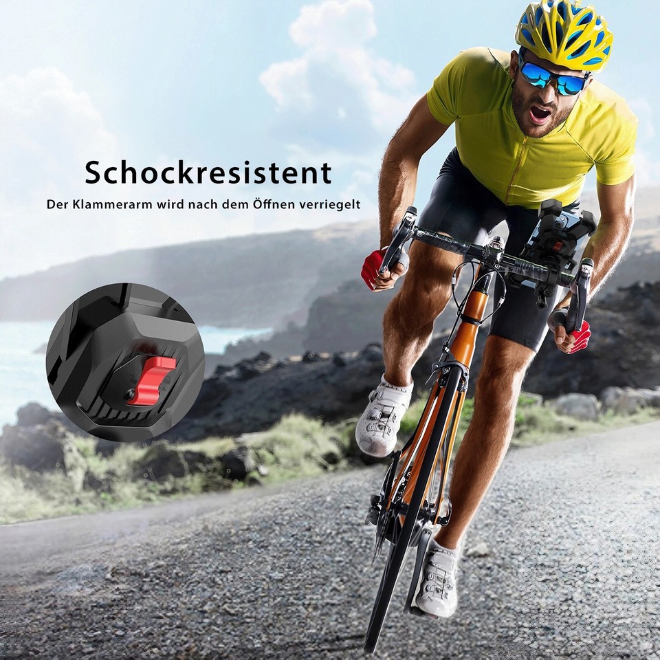 Mobile Phone Holder Bike Universal Smartphone Holder Bike 360°JOYROOM ...