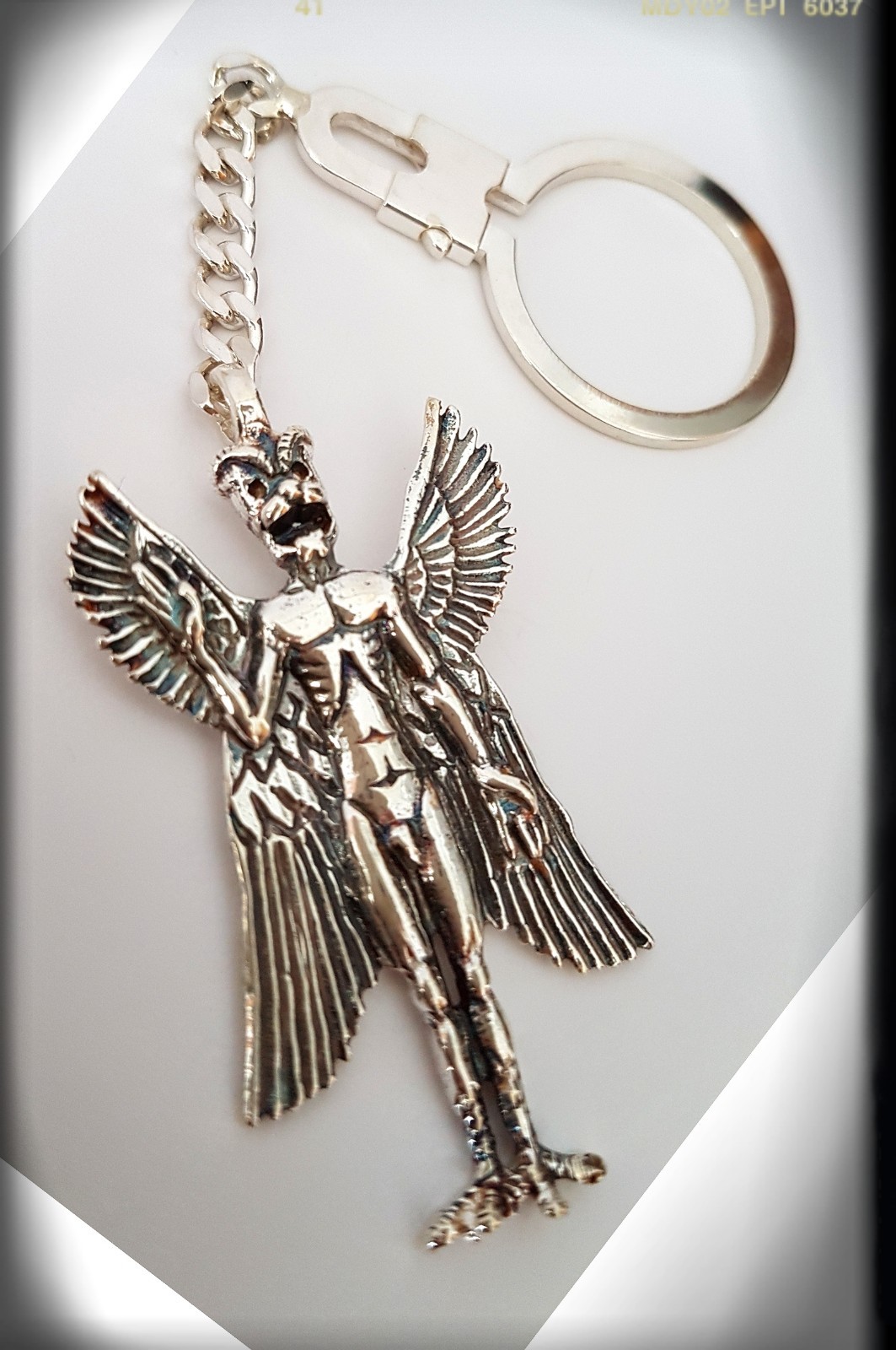 PAZUZU KEY EVIL AMULETO PLATA SUMERIO DEMONIO SUMERIAN ANUNNAKI ...