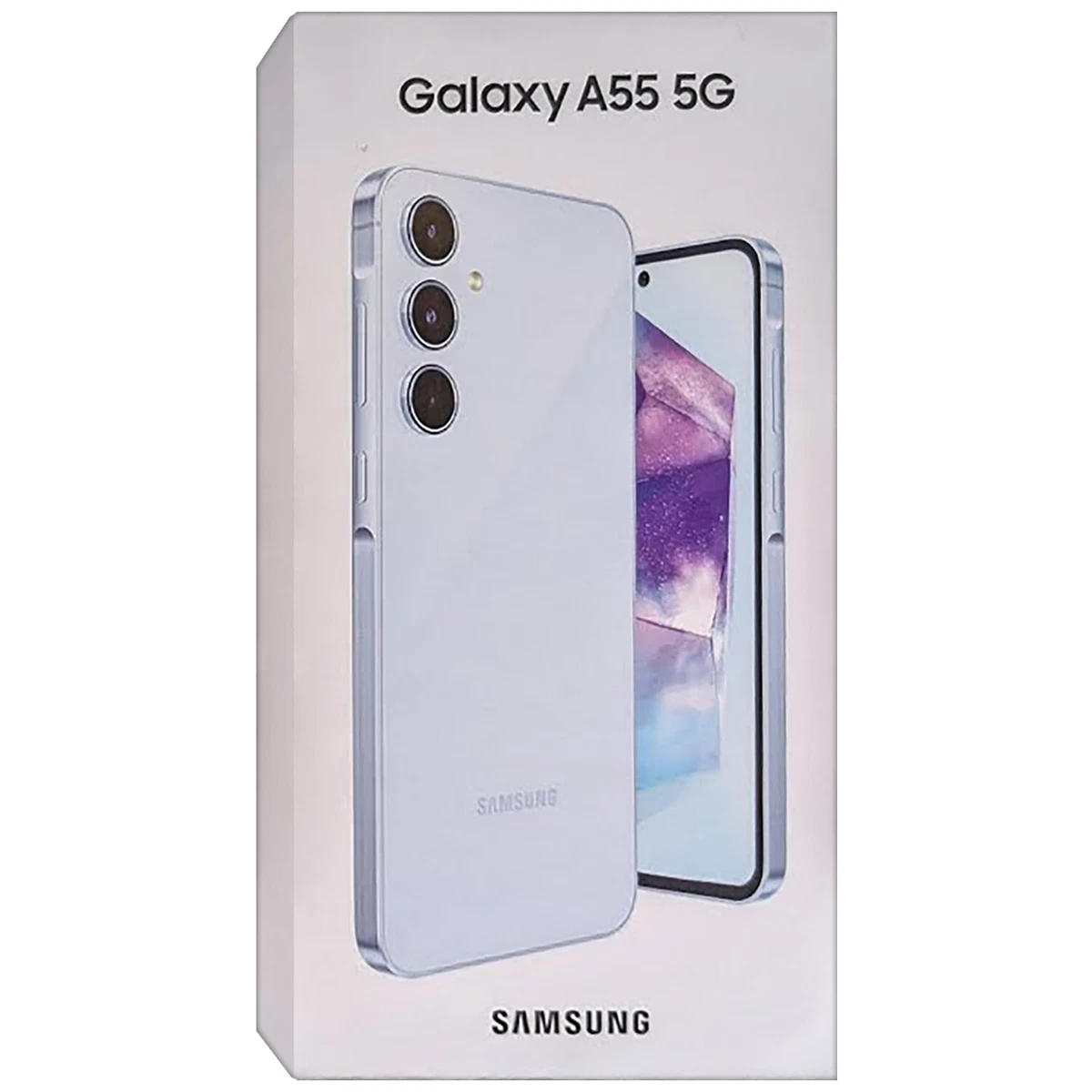 SAMSUNG Galaxy A55 5G (Awesome Iceblue, 256 GB) (8 GB RAM), 06/04/2024