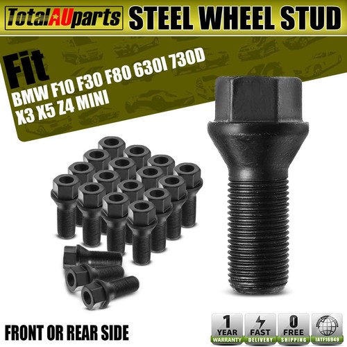 20x Wheel Studs for BMW F04 E66 E67 F80 F32 630i 650i X4 X5 Z4 Mini R56 ...