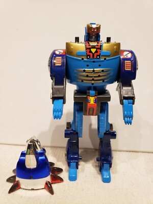 Vintage Robo-Master Blue DINO-WARRIOR Transformable Robot by TEK TOYS ...