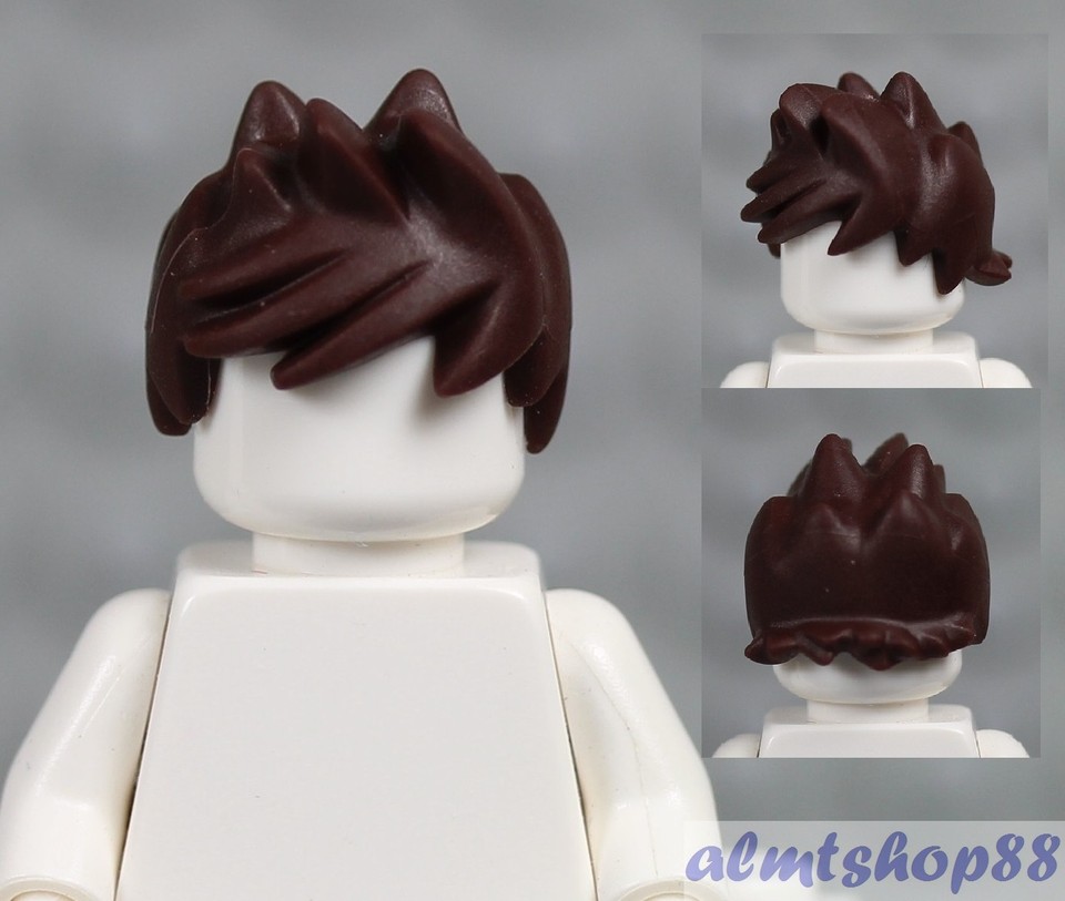 LEGO - MALE Hair Pieces - PICK COLORS & STYLE - Minifigure Wigs Hat ...
