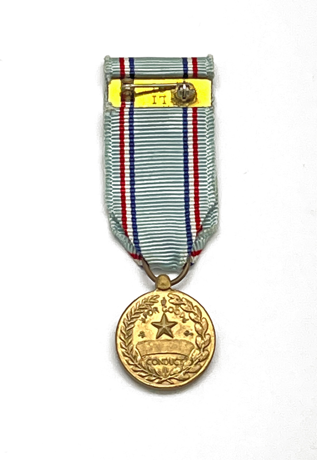 Vintage Miniature Mini AFGCM AIR FORCE GOOD CONDUCT Medal LIGI Pin Back ...