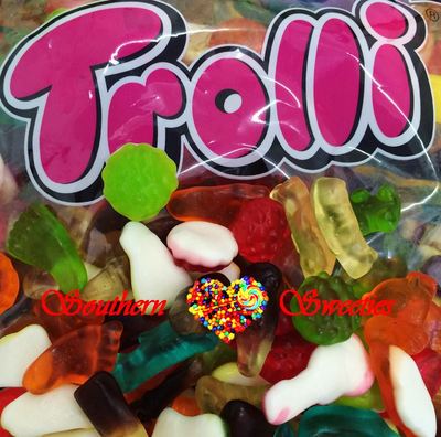 Trolli Groovy Mix 2kg Colourful rainbow soft Lollies bulk candy buffet ...