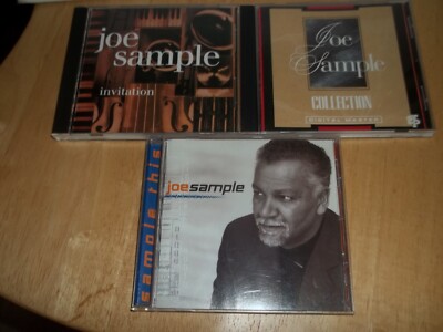 Lot of 3 CDs by JOE SAMPLE - Sample This, Collection, Invitation ...