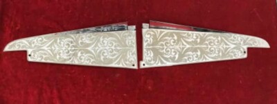 1964 Impala Radiator Support Fillers Engraved and Chrome | eBay