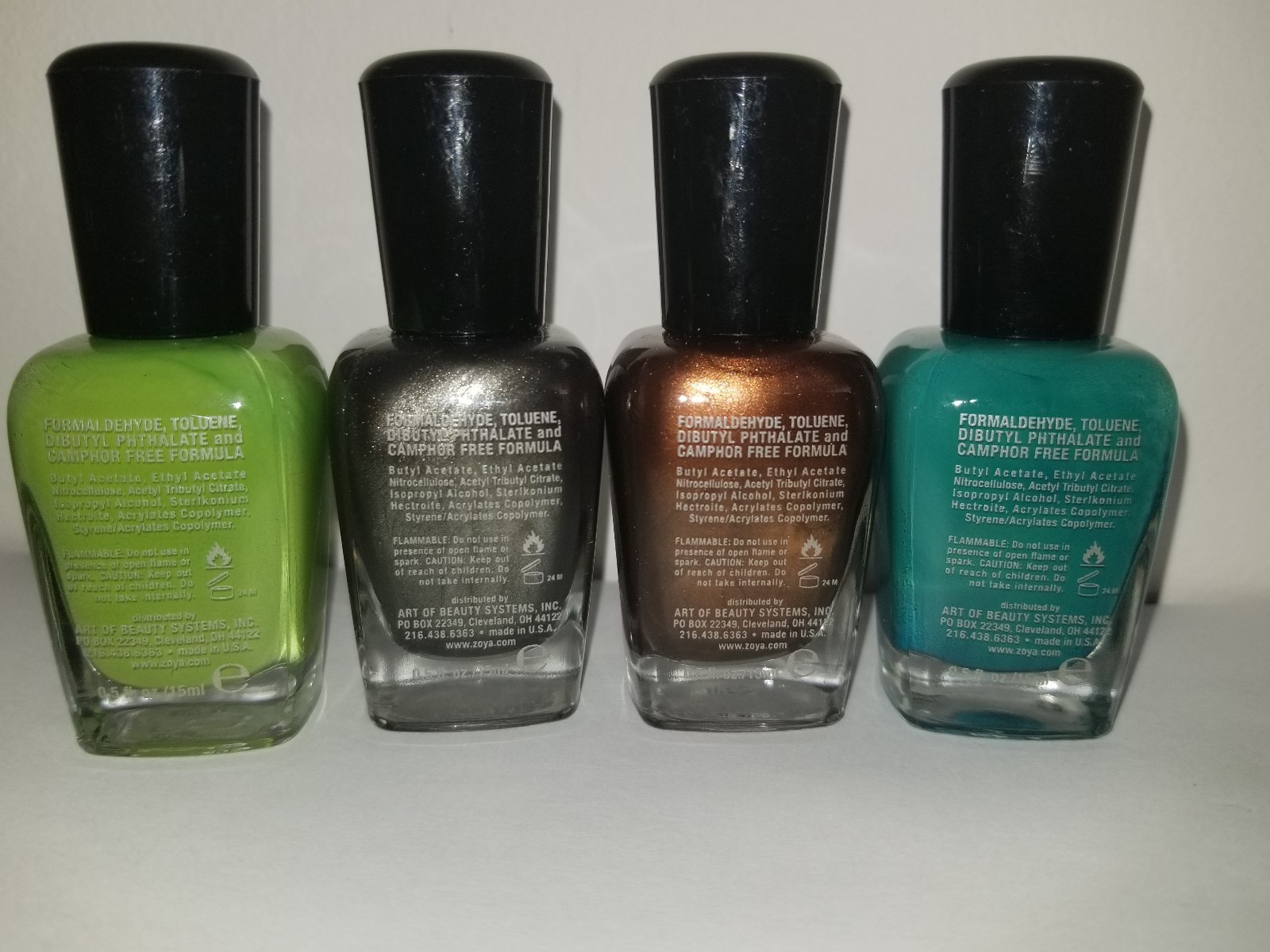 3 ZOYA Nail Polish Tilda, Tris, Cecilia | eBay