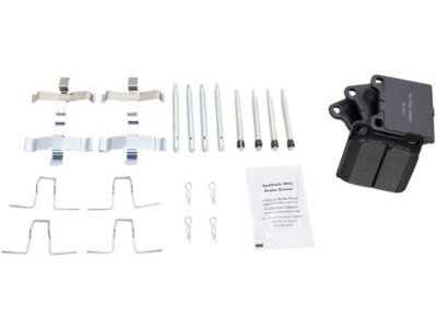 TRQ 67PW92Y Front Brake Pad Set Fits 1970-1972 Porsche 914 Ceramic ...