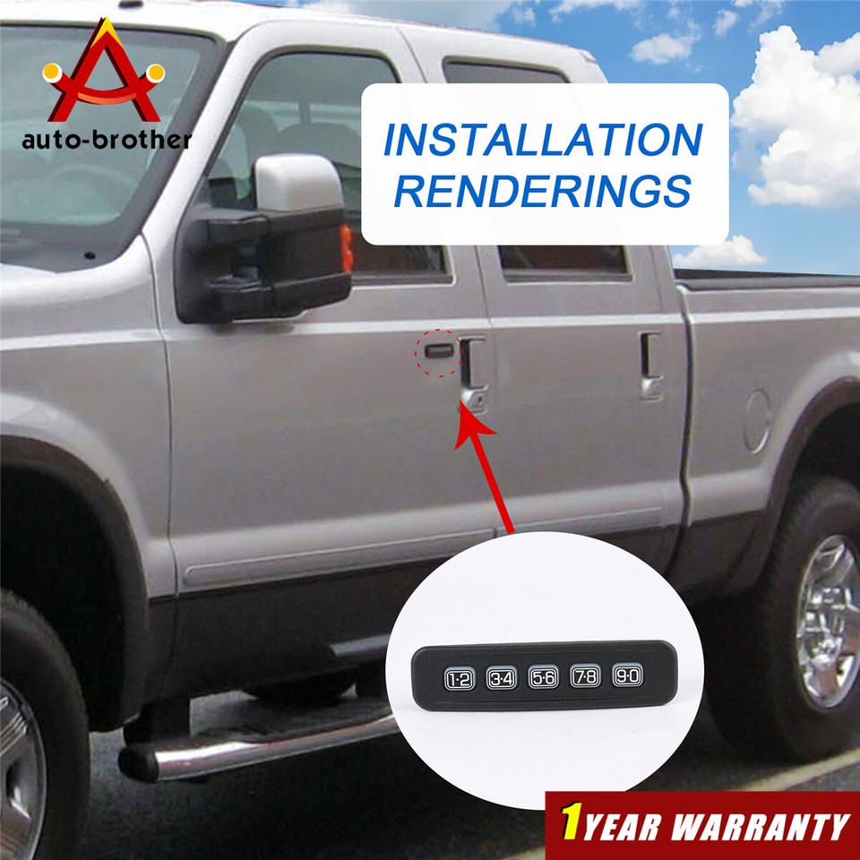 Left Driver Door Keyless Entry Number Keypad 8L8Z14A626AA For Ford ...