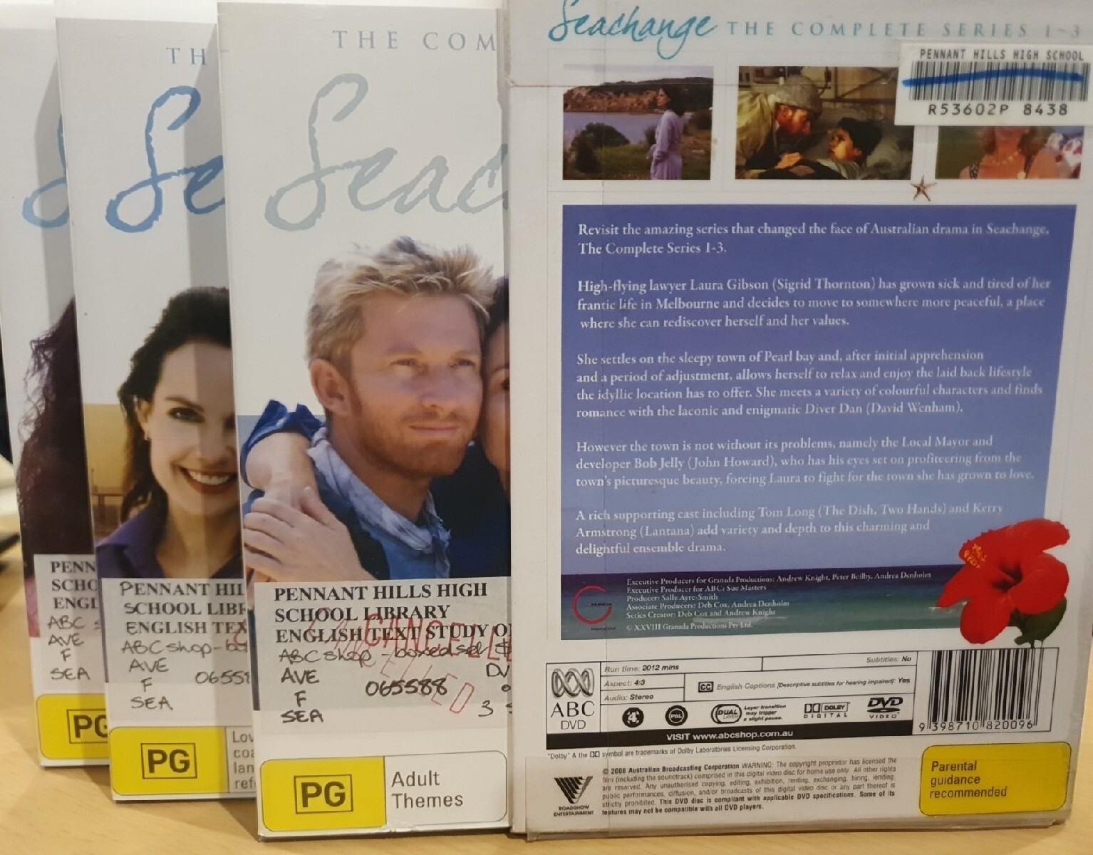 SEACHANGE DVD COMPLETE SERIES AUSTRALIAN TV 1 - 3 SIGRID THORNTON ...