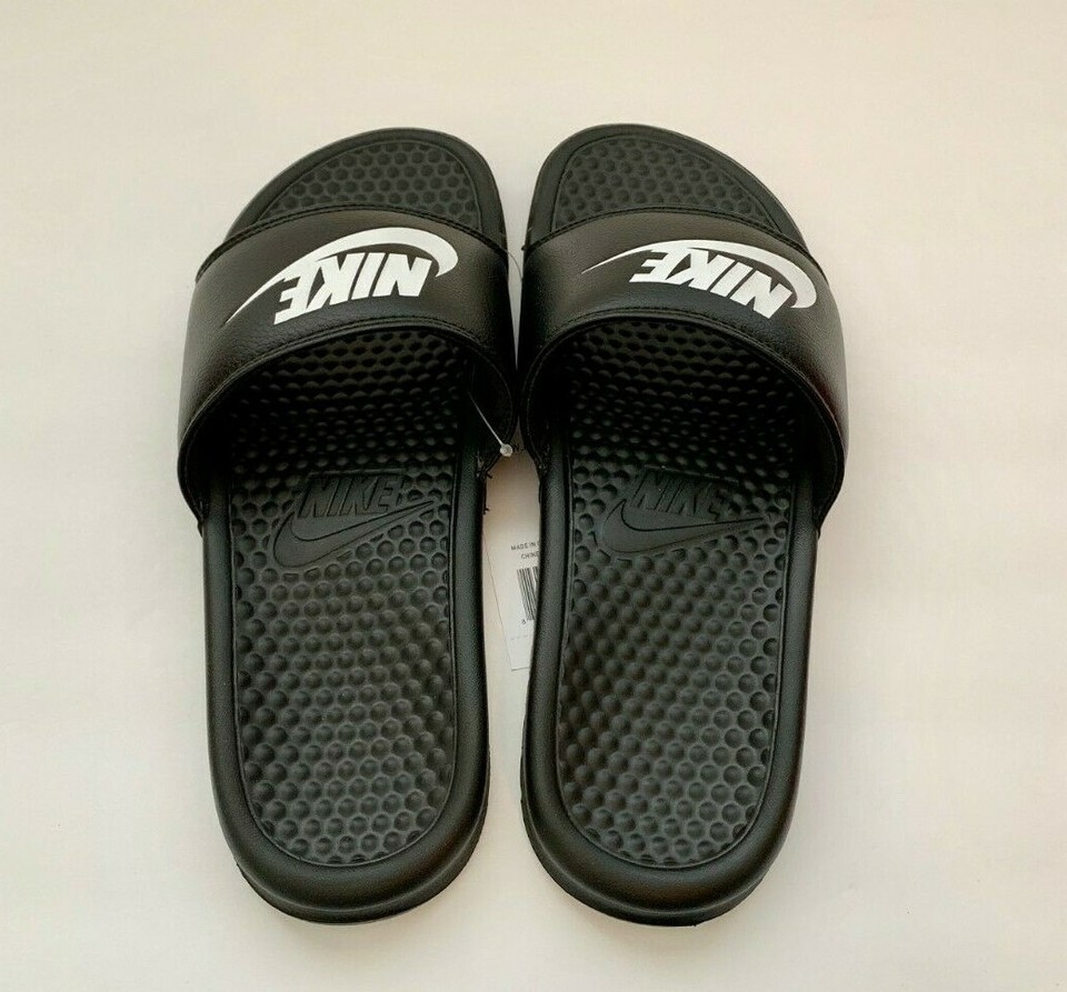 NEW Nike Mens Benassi JDI Slippers Slide Sandals Shoes 343880 Size 6 to ...