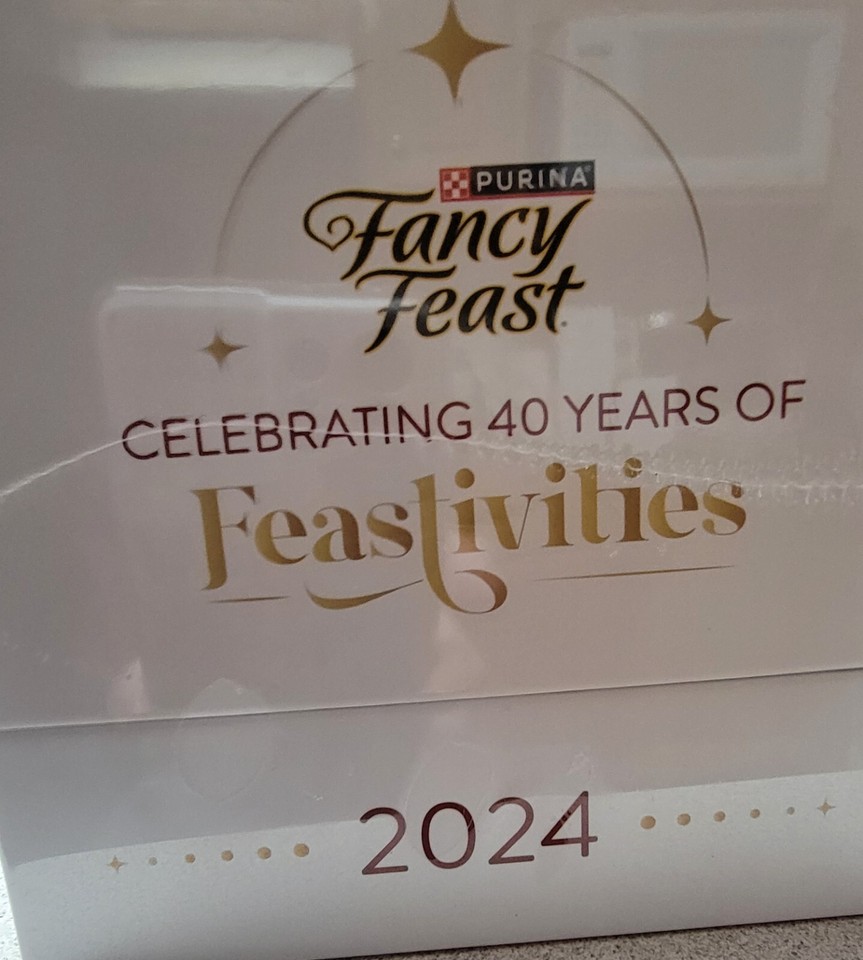 2 New, Fancy Feast Feastivities 2024 Collectible Ornament, 40th ...