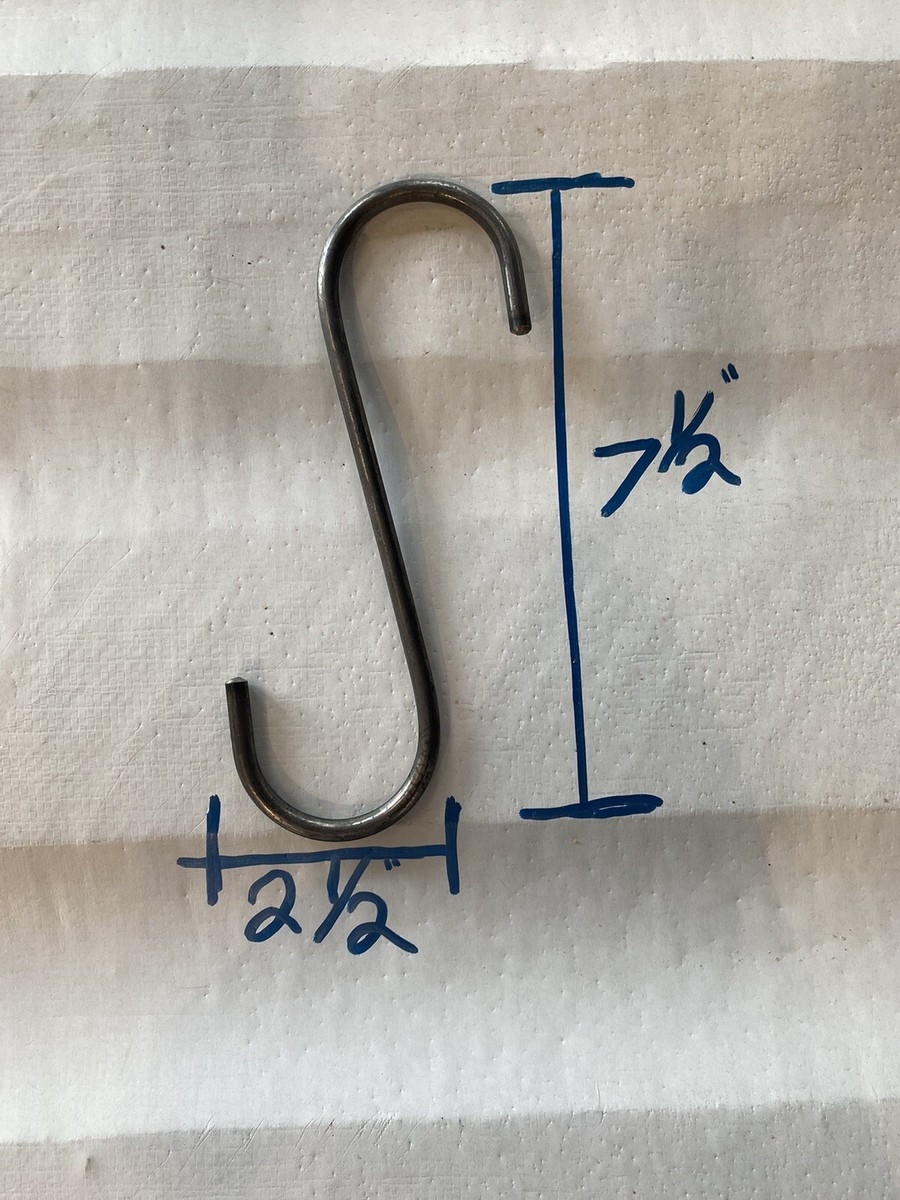 Industrial Heavy Duty S Hooks S Hooks: Durable Stainless Steel For