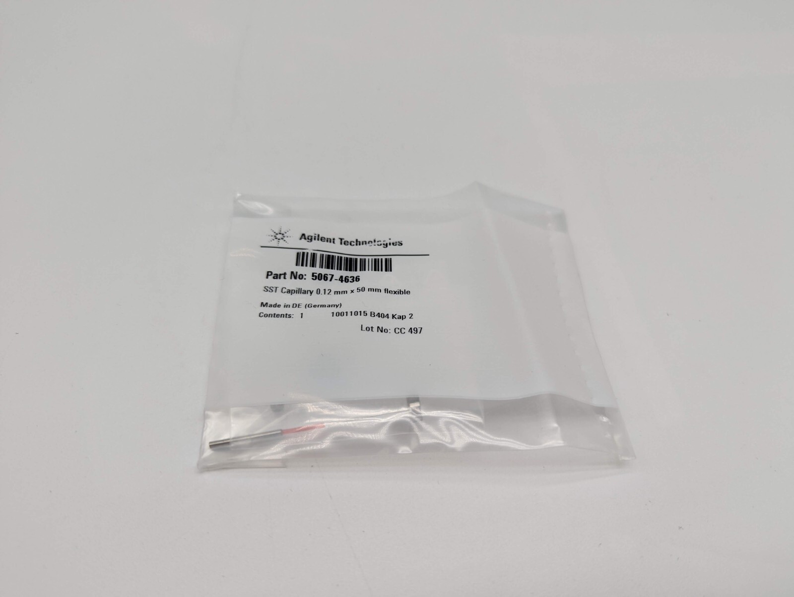 New Agilent SST Capillary for inline filter 5500-1243 flexible 5067 ...
