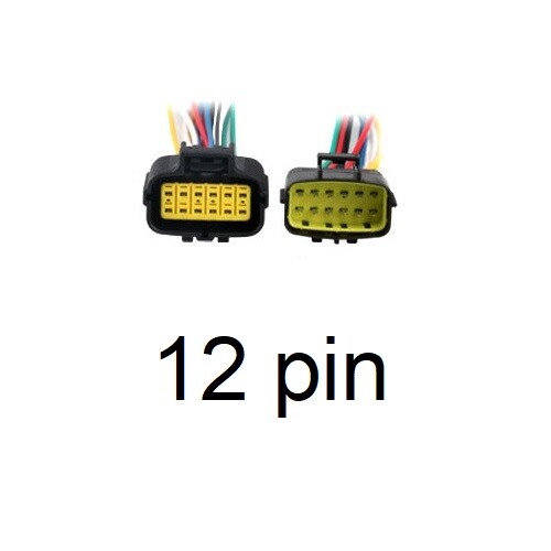 3/4/6/8/10/12/16 Pin Waterproof Electrical Car Plug Connector Sealed ...