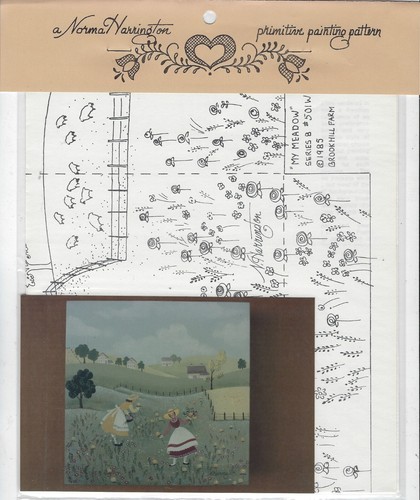 My Meadow Norma Harrington Decorative Painting Pattern Packet | eBay