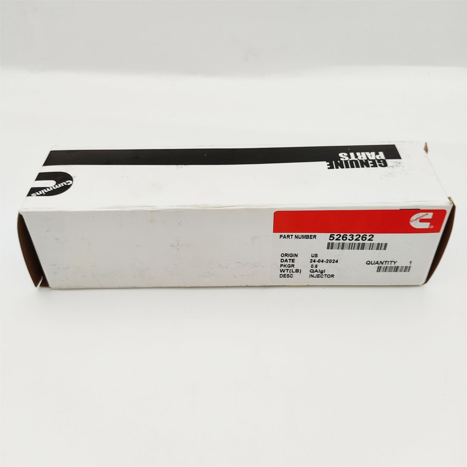 1PCS Fuel Injector 5263262 0445120231 For Komatsu PC200-8 Cummins QSB6 ...