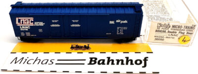 Micro Trains Line 36050 50’ Box Car Double Doors LNAC 5018 N 1:160 ¥W å ...