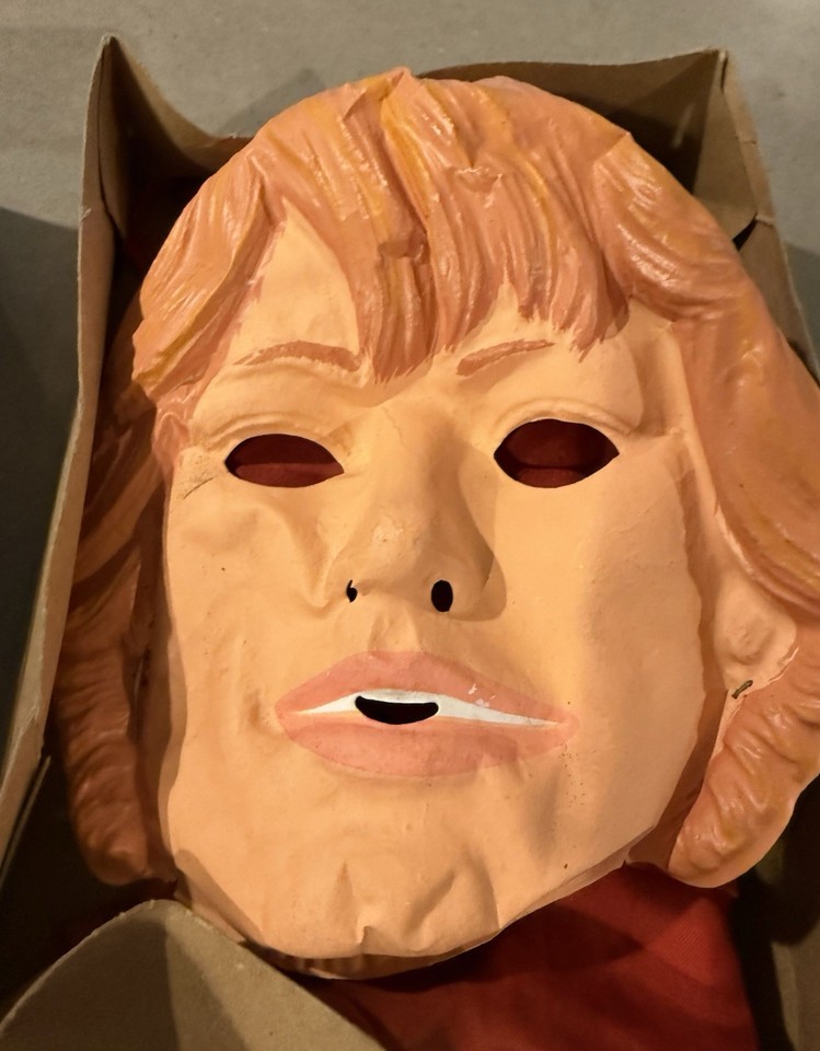 VTG 1977 Star Wars Ben Cooper Luke Skywalker Costume & Mask Size Medium ...