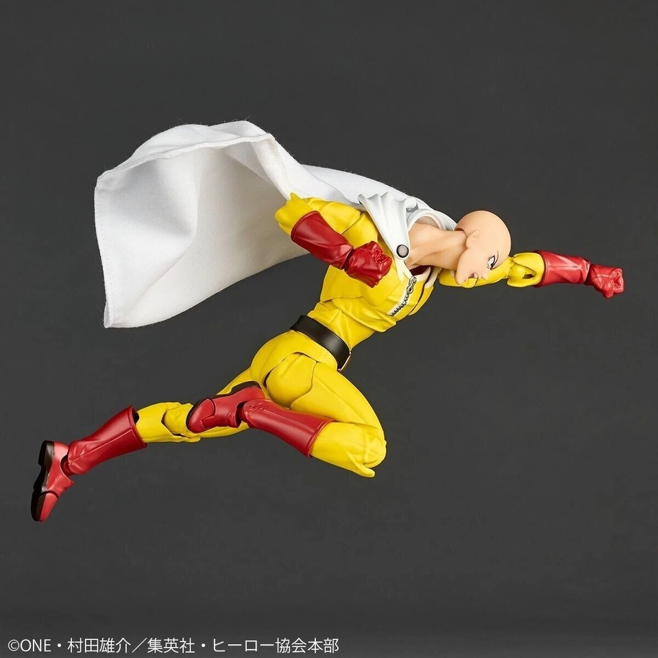 Kaiyodo Revoltech Amazing Yamaguchi One Punch Man SAITAMA with Bonus ...