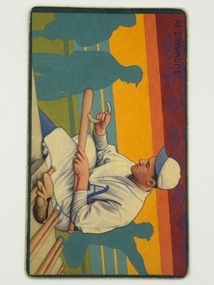 Helmar Brewing Boston Garter Al Simmons Game of the Century #'d /20 ...