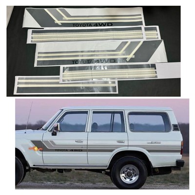 Toyota Land Cruiser 60 Series FJ60,62 Side Body Sticker/Decal Ghost ...