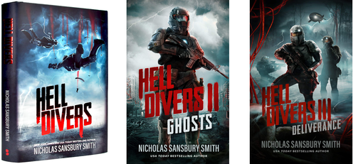 Nicholas Sansbury Smith Hell Divers 3-Book Hardcover Set | eBay
