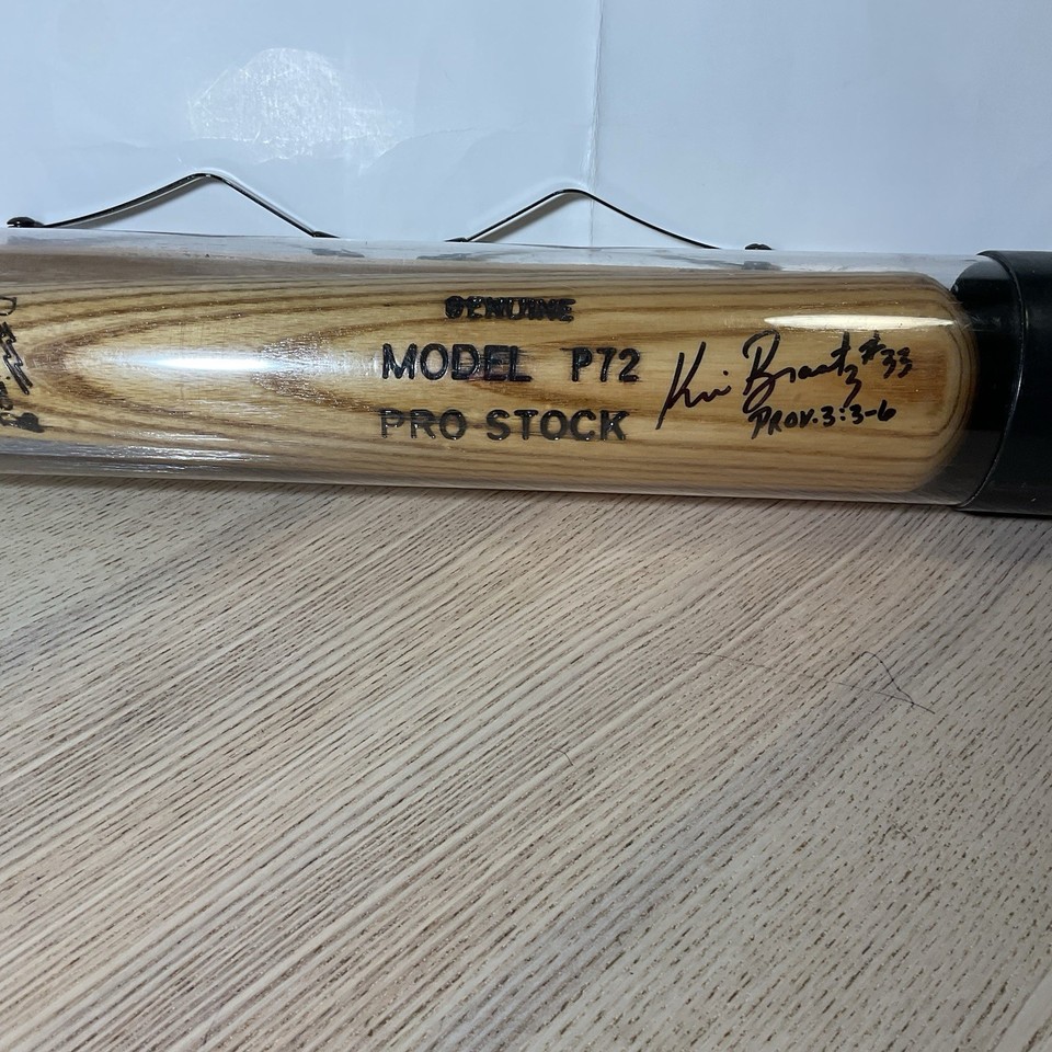 VTG COLORADO SILVER BULLETS KIM BRAATZ SIGNED LOUISVILLE GENUINE MODEL ...