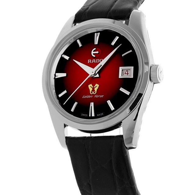 Rado Golden Horse 1957 Limited Edition Leather Strap Unisex Watch ...