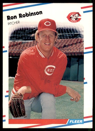 1988 Fleer Ron Robinson . Cincinnati Reds #247 | eBay