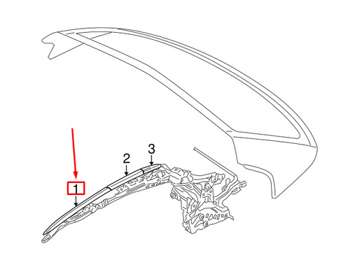 NEW BMW 4 CABRIO F33 ROOF TRIM STRIPS PRIME SET LEFT 54375A19AA4 | eBay